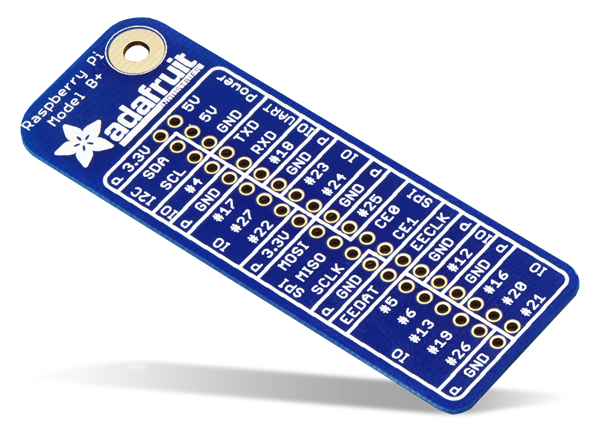 GPIO Reference Card for Raspberry Pi B+/Pi 2/Pi 3 - Adafruit | Mouser